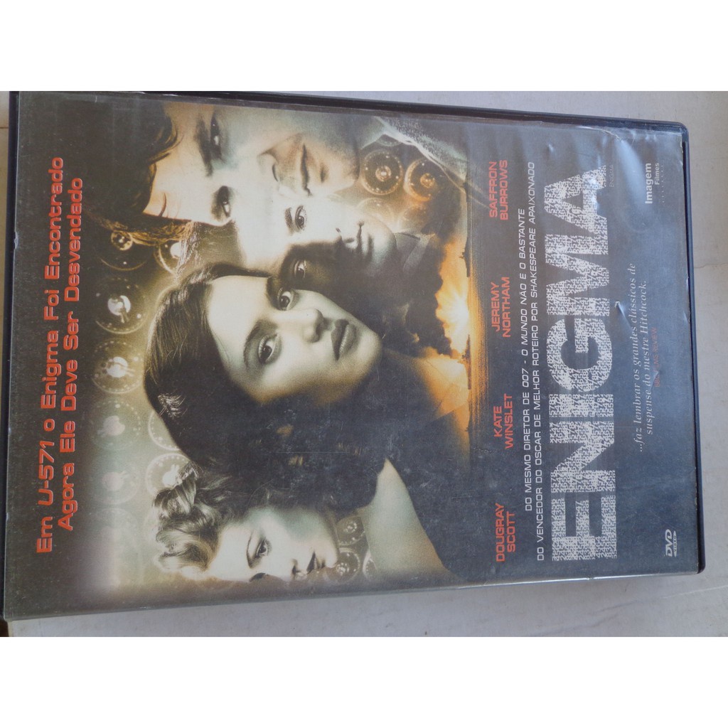 Enigma Kate Winslet Dvd Original usado | Shopee Brasil