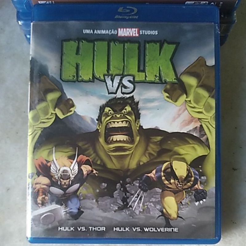 BLU-RAY- HLLK X THOR- HULK X WOLVERINE- ORIGINAL | Shopee Brasil
