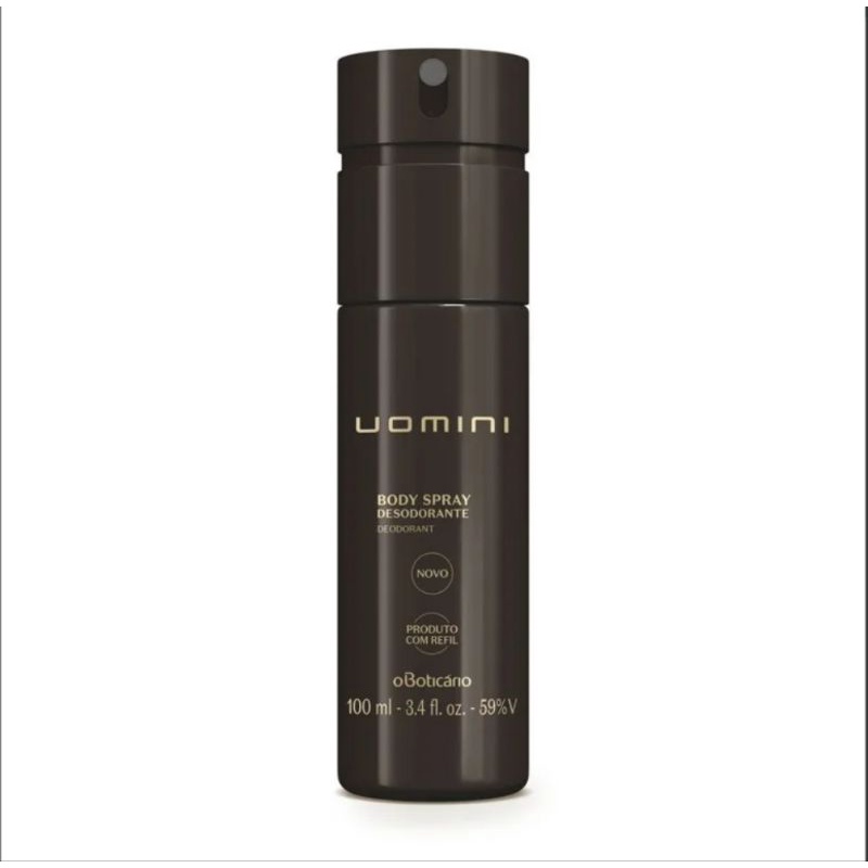 Desodorante Body Spray Uomini, 100 ml | Shopee Brasil