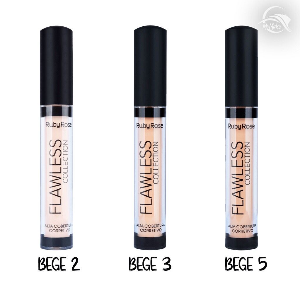 Corretivo Líquido Flawless Collection - Ruby Rose | Shopee Brasil