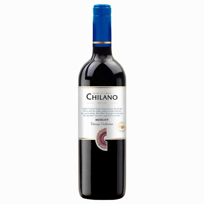 Vinho Chilano Merlot Seco Chile Tinto Garrafa 750ml | Shopee Brasil