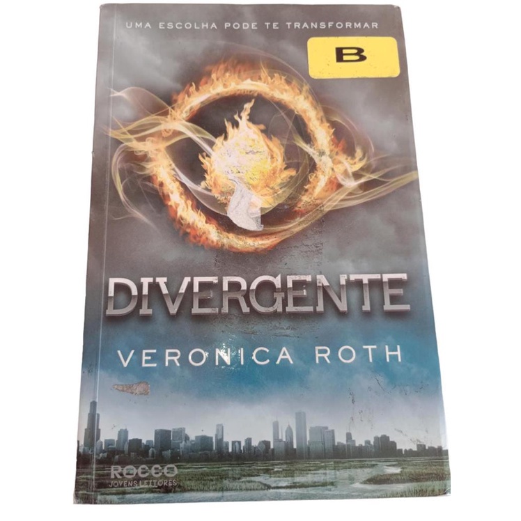 livro Divergente Por Veronica Roth | Shopee Brasil