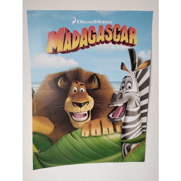 Poster Madagascar - Oficial e Exclusivo DreamWorks 2023 | Shopee Brasil