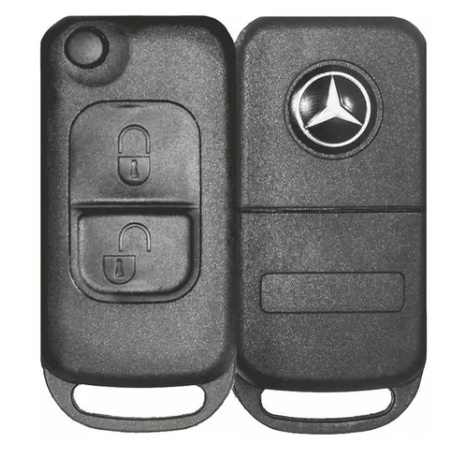 Chave Canivete Mercedes 2 Botões - Classe A (oca) | Shopee Brasil