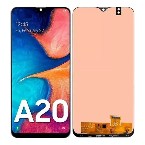 Tela Frontal Display Lcd Compatível A20 A205 Oled Original | Shopee Brasil