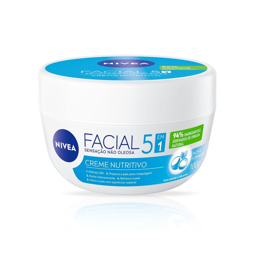 Nivea Creme Facial Nutritivo 100g Shopee Brasil