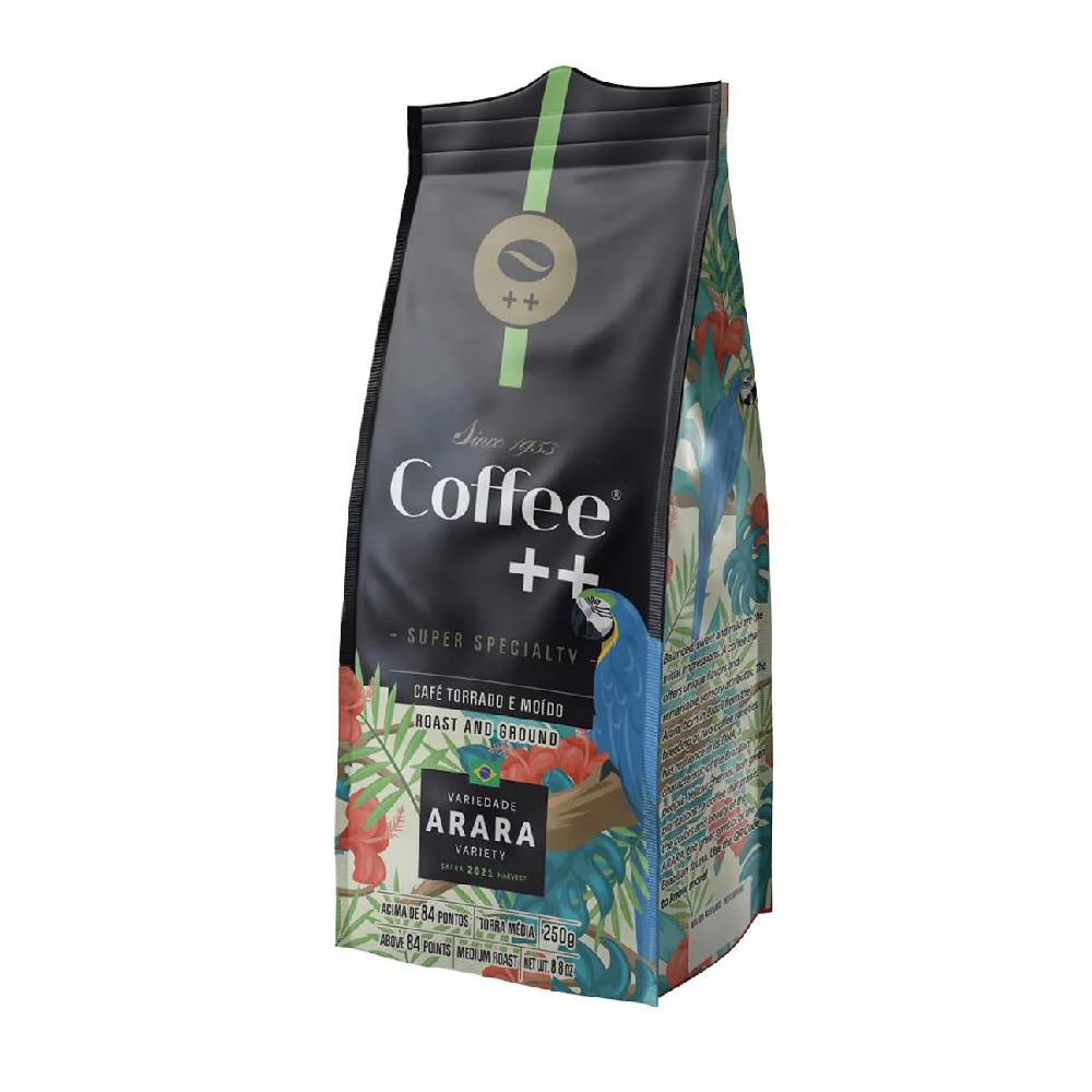 Café Arara Torrado E Moído Coffee++ 250 G | Shopee Brasil