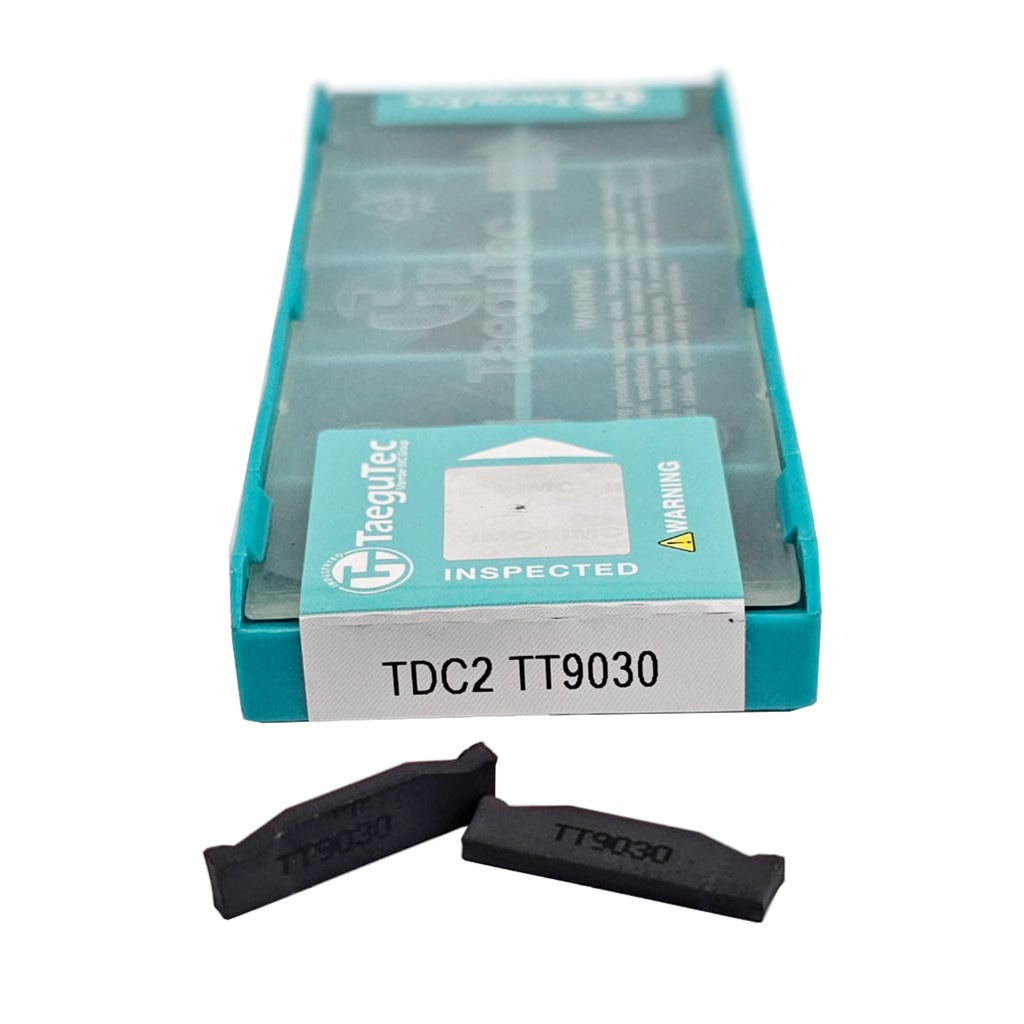 Pastilha Bedame Tdc2 Tt9030 Torno Corte Canal Taegutec | Shopee Brasil