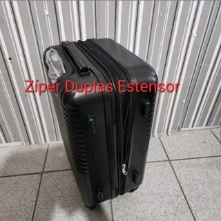 Mala de bordo de10kg a 12KG com extensor Ziper dupla,Material ABS ...