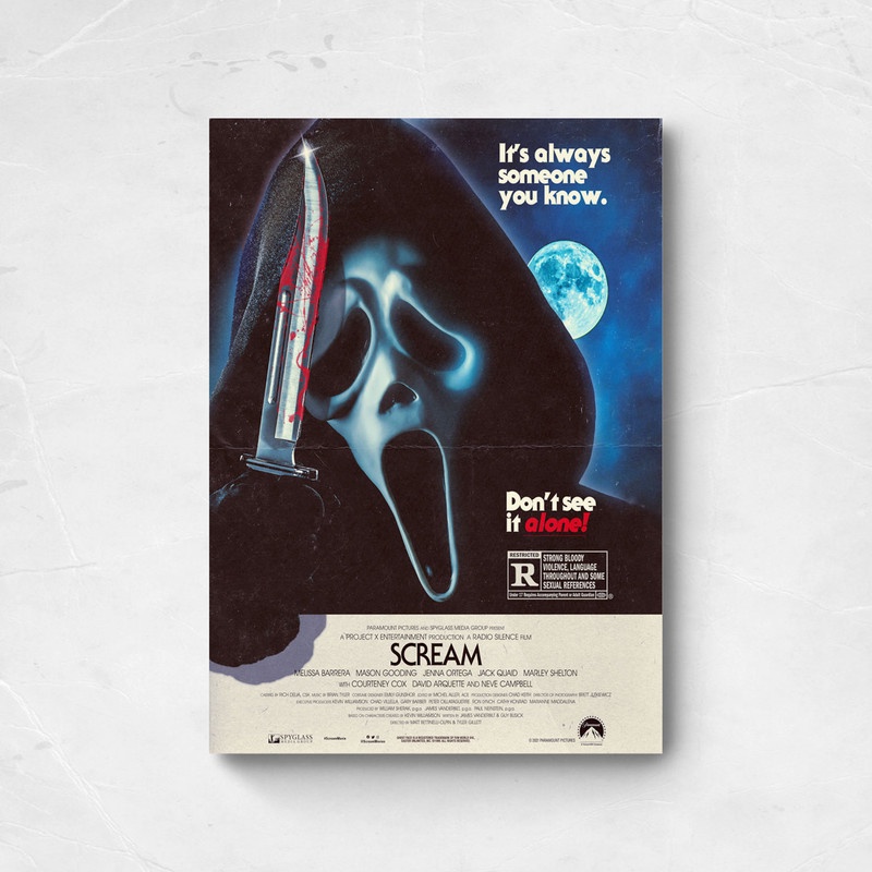 Pôster Scream | Shopee Brasil