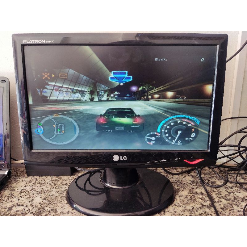 Monitor LG Flatron W1643C Preto | Shopee Brasil