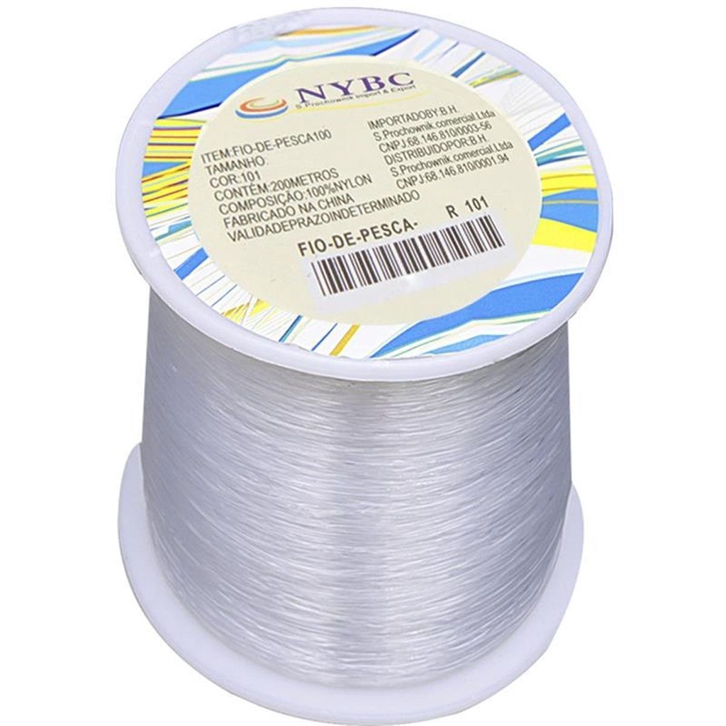 Fio de Nylon 0,20 mm com 100 m - Perfeito para Artesanato e Reparos de ...