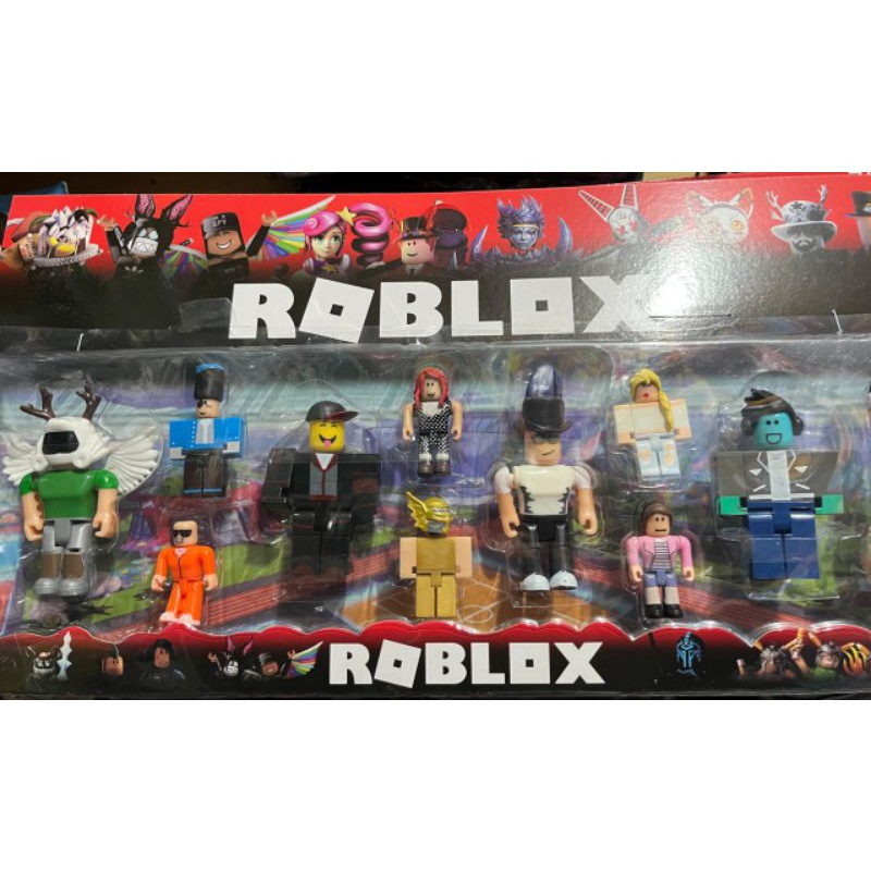 Kit Roblox Bonecos Articulados Cartela grande Lego completo | Shopee Brasil