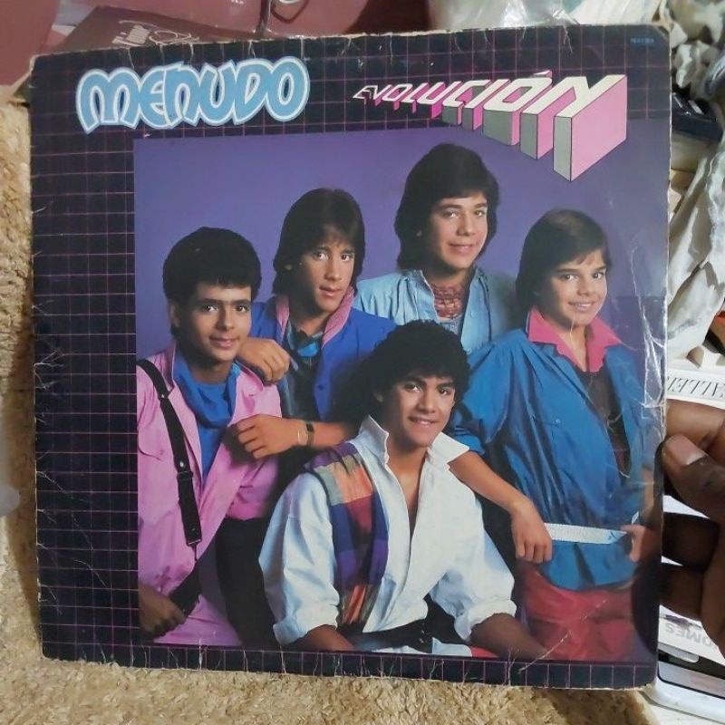 Disco de Vinil Usado - Evolucion - Menudo | Shopee Brasil