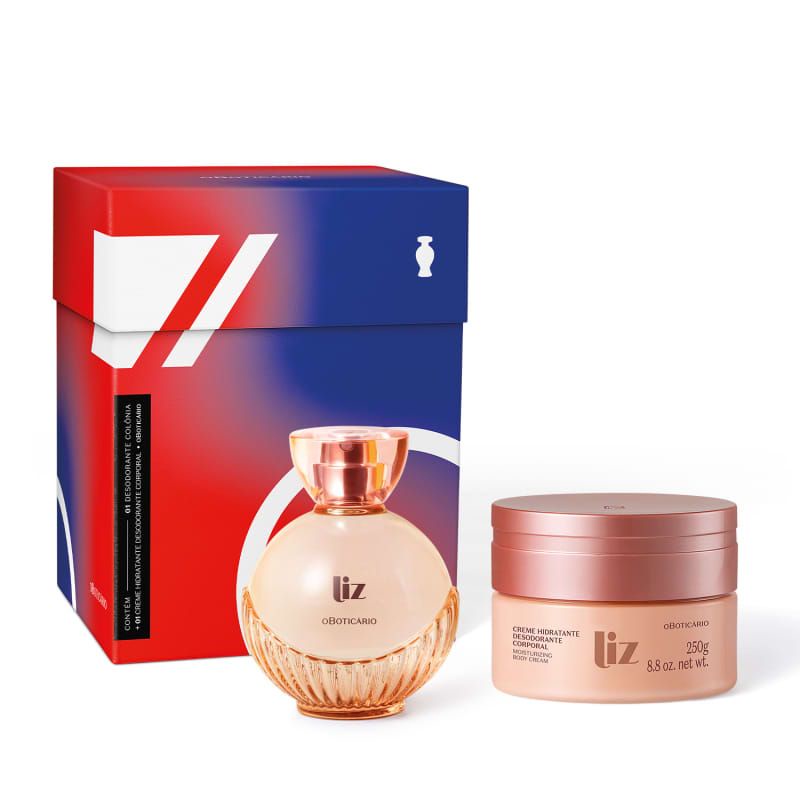 Kit Dia dos Pais Liz (2 itens) Liz Desodorante Colônia 100ml+Creme ...