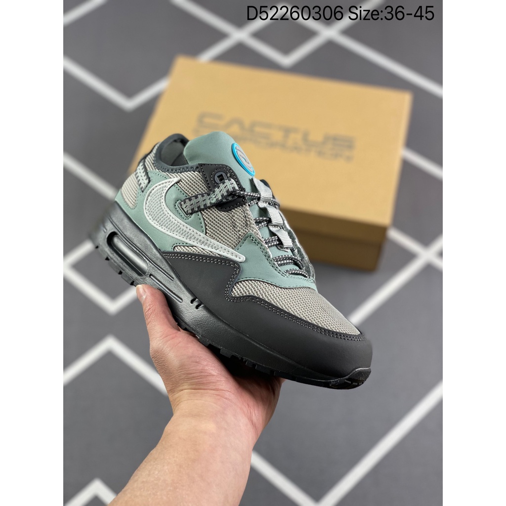 Original Travis Scott x Nike Air Max 1 " Cactus Jack " Tênis Ao Ar ...
