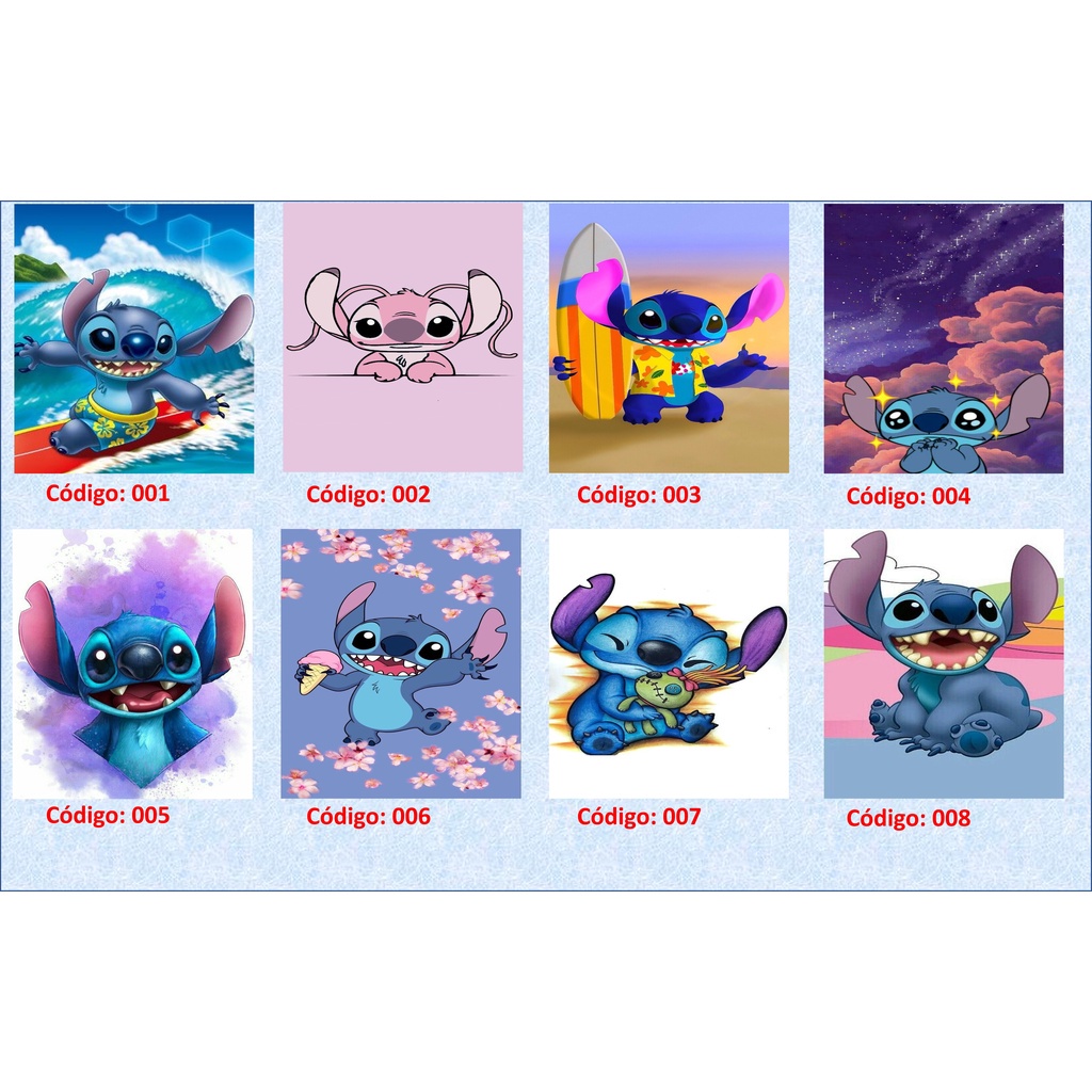 Lilo & Stitch - Pasta 3 - Placa decorativa em MDF | Shopee Brasil