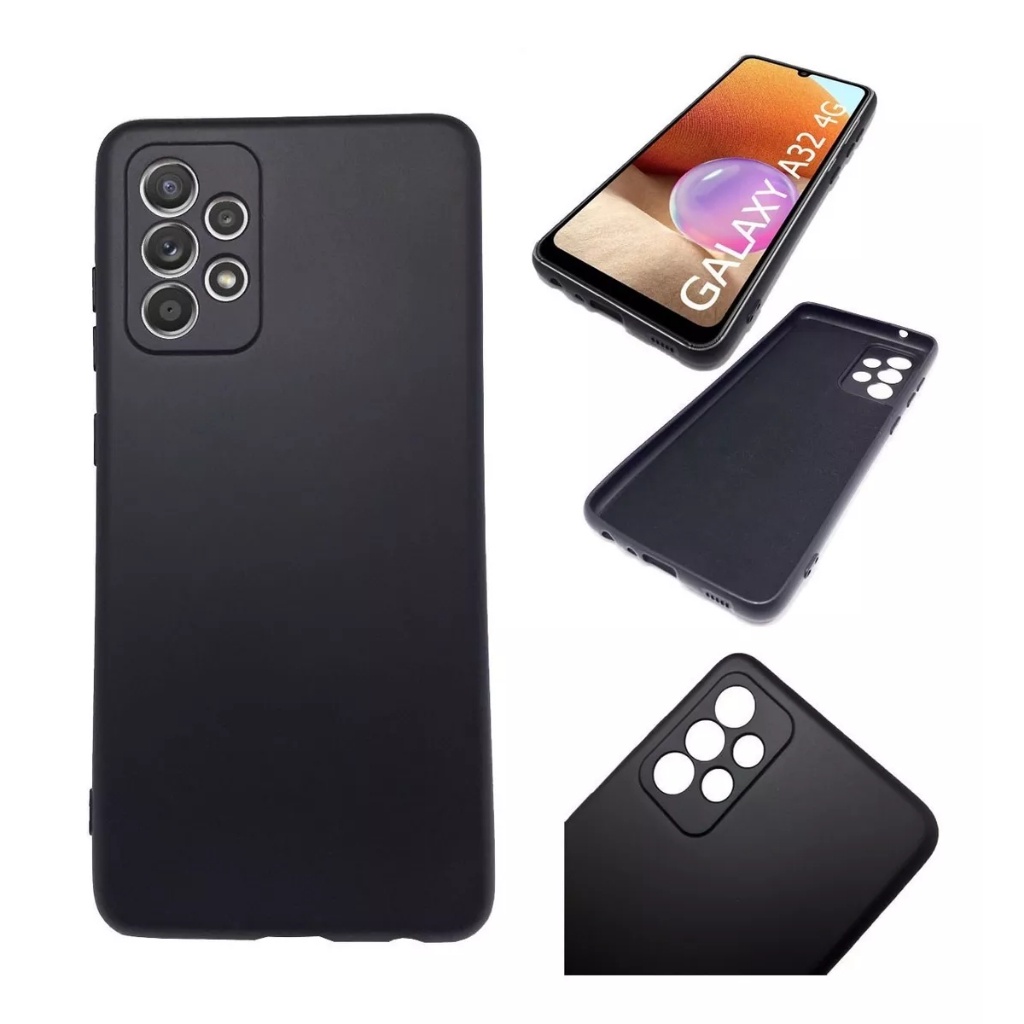 Capa Capinha Case Aveludada + Película de Privacidade 3d Samsung Galaxy A32 4G | Shopee Brasil