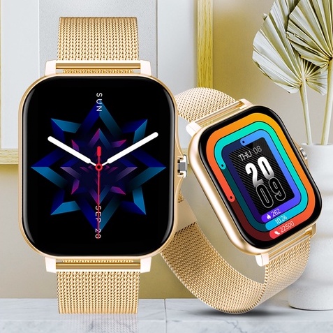 Relógio SmartWatch Feminino e Masculino, Bluetooth, Pulseira Fitness ...
