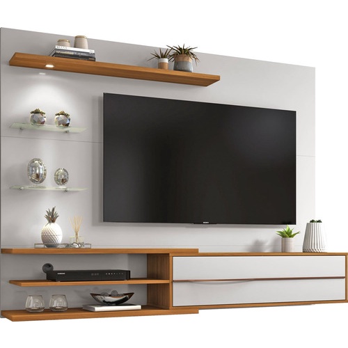 Painel Tv Rack Suspenso 40 42 50 55 60 Polegadas Quarto Sala | Shopee ...