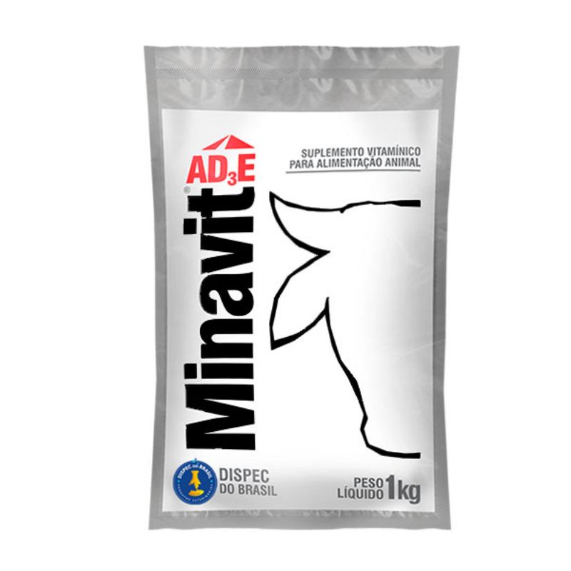 Minavit ADE Suplemento Vitamínico para Alimentação 1kg Dispec | Shopee ...