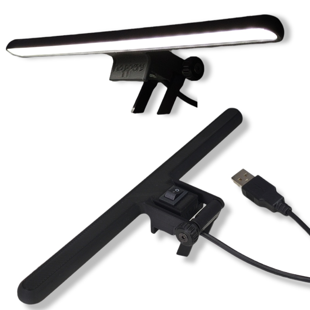 Luminaria Barra Luz Usb Led Monitor Computador | Shopee Brasil