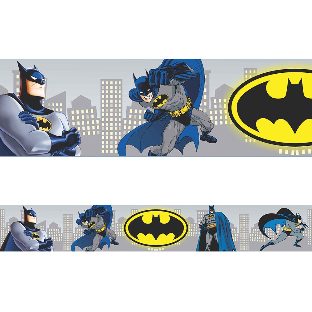 Faixa Adesiva de Parede Batman Filme Herói Quarto Infantil Menino ...