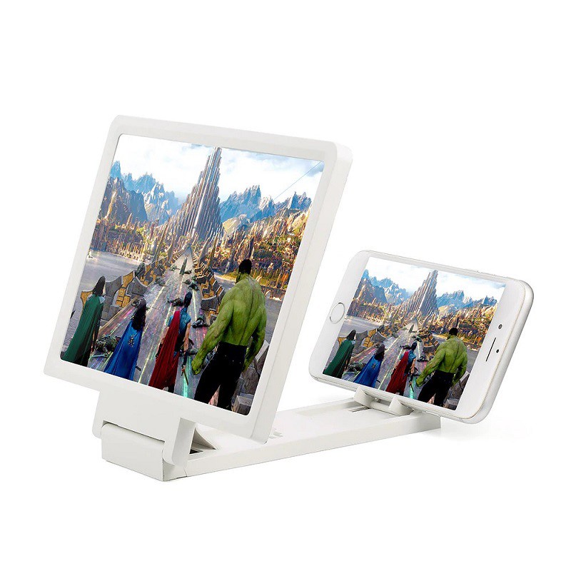 Lente De Aumento Tela 3d Suporte Ampliadora Zoom Celular F1 | Shopee Brasil