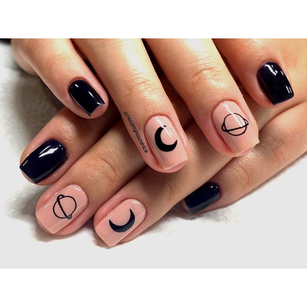 200 adesivos para unhas et, smile, etezinho, planeta | Shopee Brasil