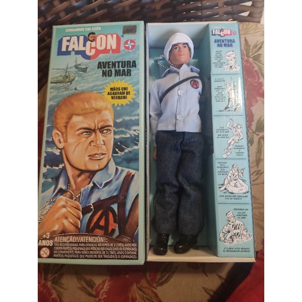Boneco Falcon Aventuras no Mar estrela complero | Shopee Brasil