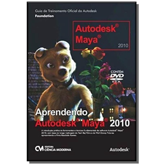 Aprendendo Autodesk Maya 20 - Inclui Dvd-Rom | Shopee Brasil