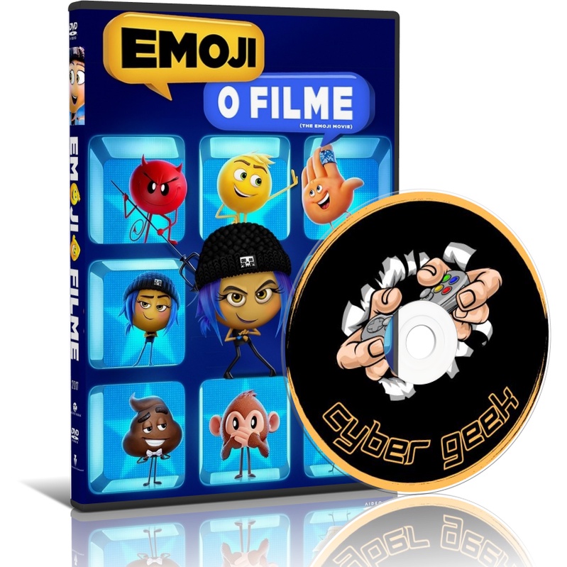 DESENHO - EMOJI (DVD AUTORADO) | Shopee Brasil