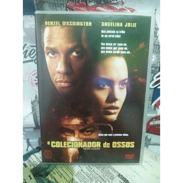 dvd o colecionador de ossos denzel Washington | Shopee Brasil