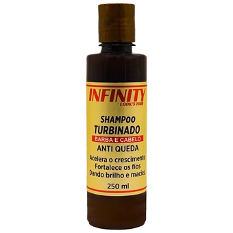Shampoo Anti Queda e Crescimento Acelerado Turbinado 250 Ml INFINITY ...
