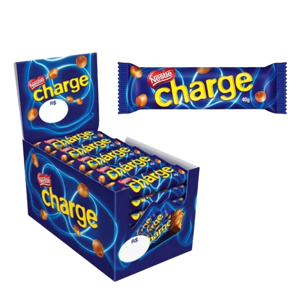 Chocolate Charge Caixa C/30 Unidades De 40g Cada - Nestlé | Shopee Brasil
