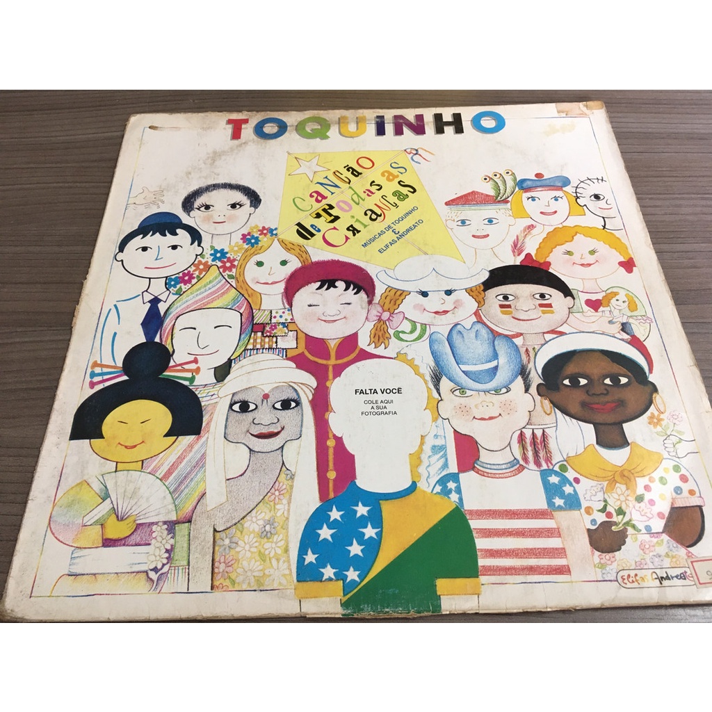 lp toquinho cancoes de todas as criancas | Shopee Brasil