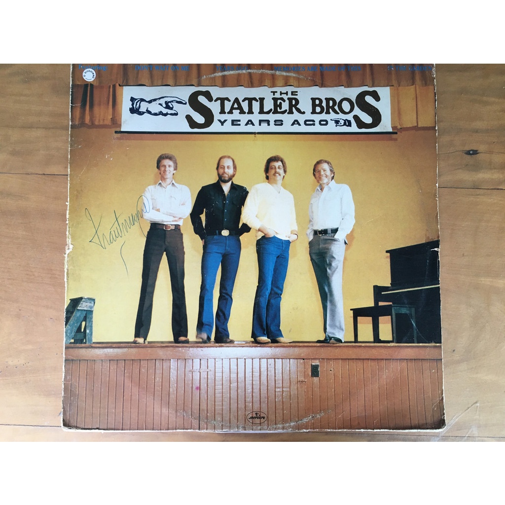 Lp The Statler Bros Years Ago | Shopee Brasil