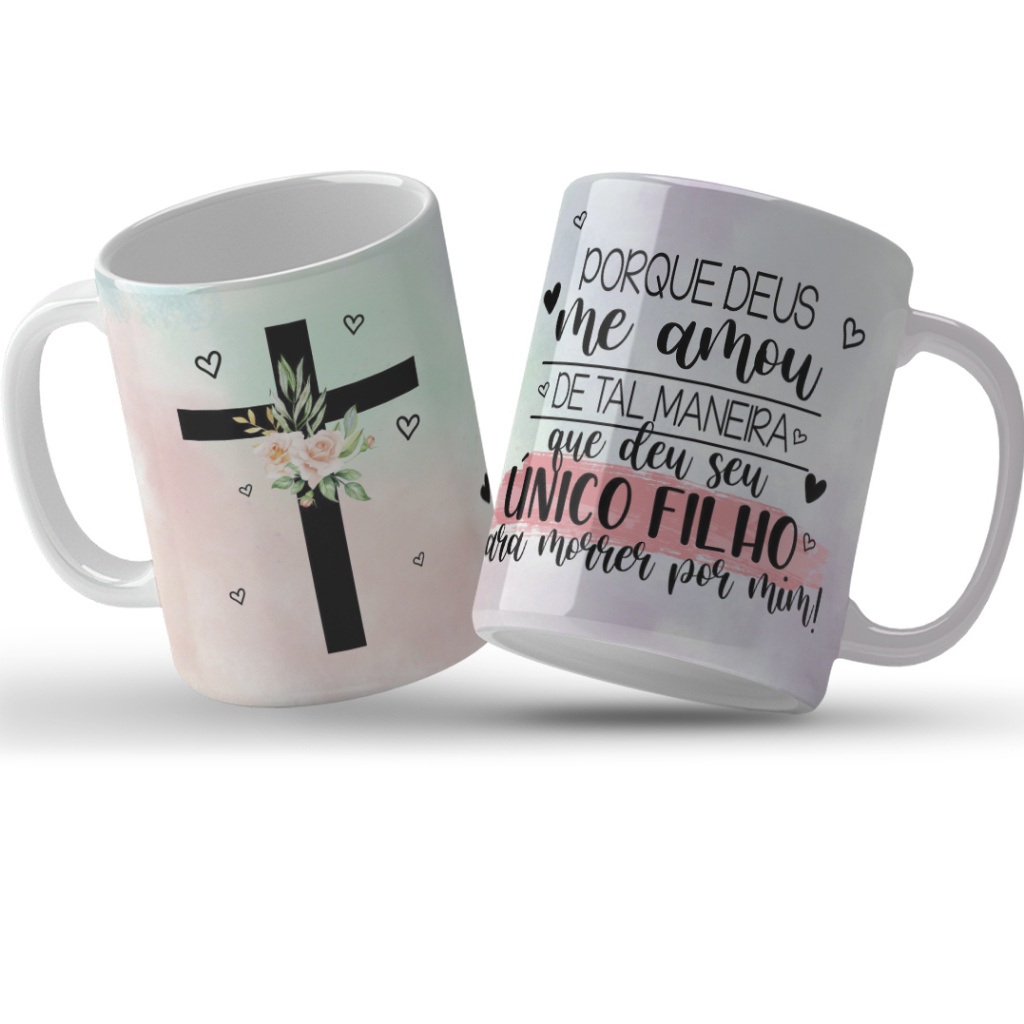 Caneca Personalizada Porcelana Gospel Evangélica Crista Personalizada ... Caneca Personalizada Porcelana Gospel Evangélica Crista Personalizada ...