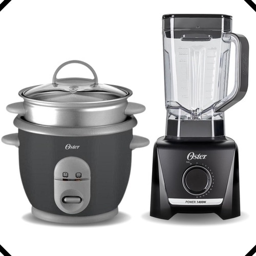 Kit Cozinha Oster Arrozeira A Vapor E Liquidificador 1400w | Shopee Brasil