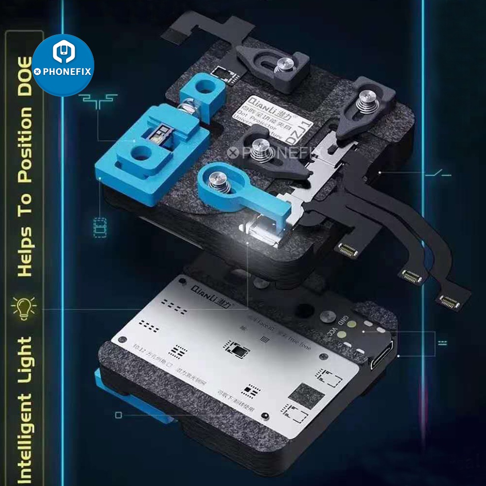 Qianli Universal Dot Projector Fixação Para iPhone X XS XSMAX Pro Max ...