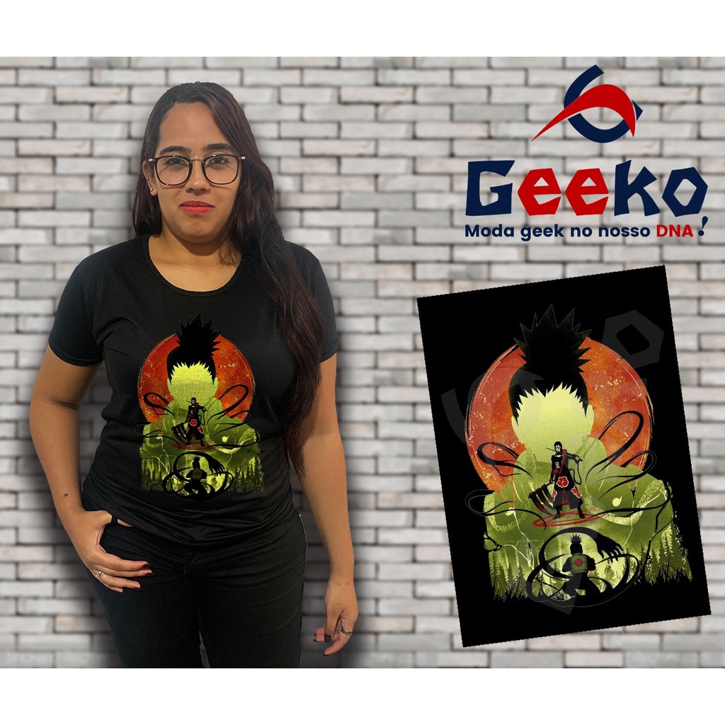 Baby Look Shikamaru Nara - Naruto - DNA Geek | Shopee Brasil