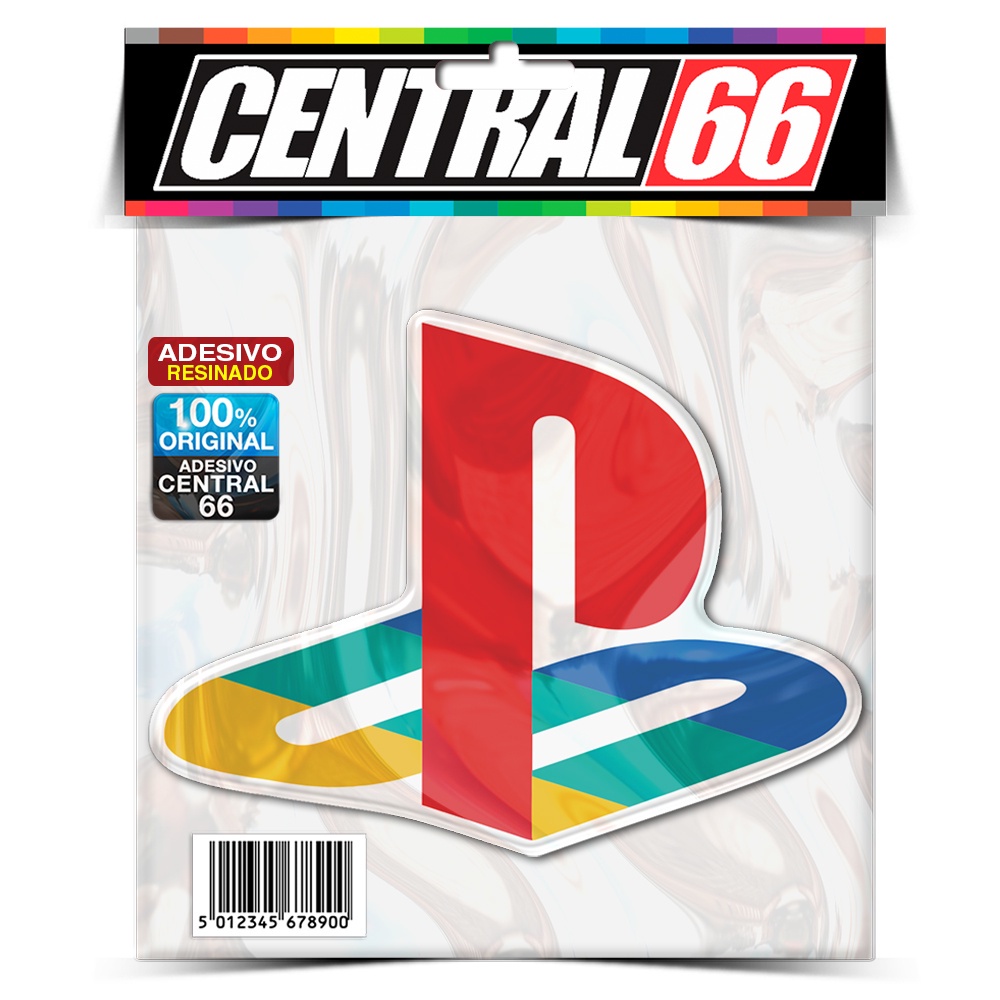 Adesivo Emborrachado Jogo Playstation 1 Play 1 PS1 PSX Resinado ...