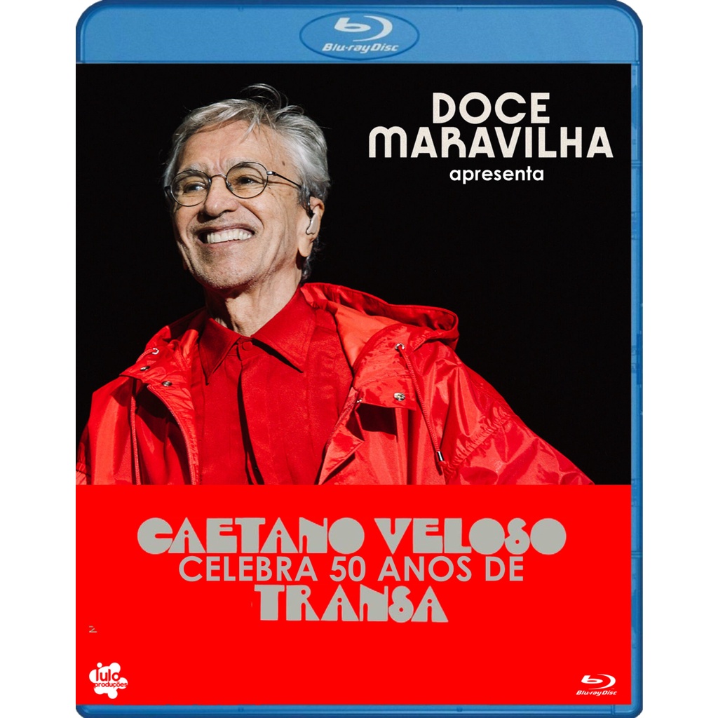 BLU-RAY Caetano Veloso celebra 50 anos de Transa (Ao vivo) | Shopee Brasil