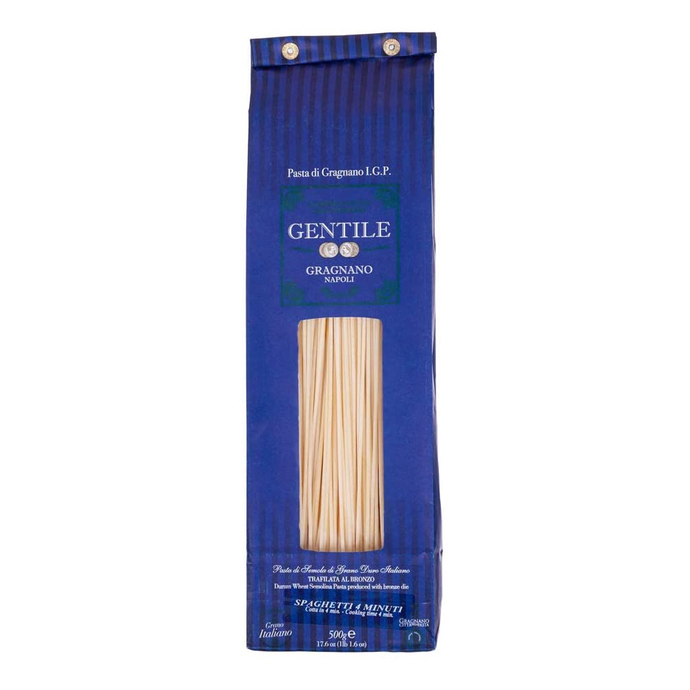 Massa Italiana Spaghetti Fini Gentile 500 G | Shopee Brasil