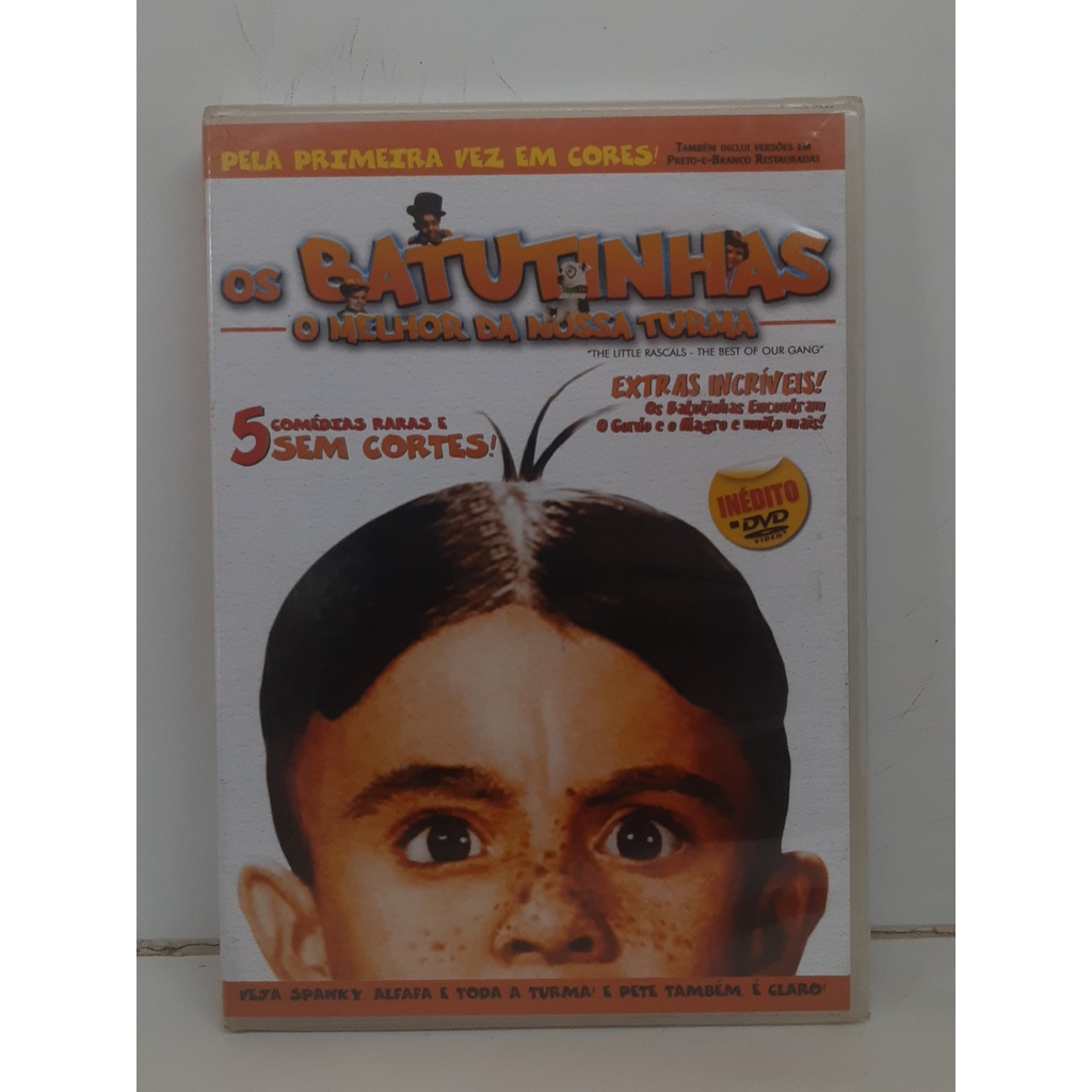 DVD Os batutinhas - o melhor da nossa turma (lacrado) | Shopee Brasil