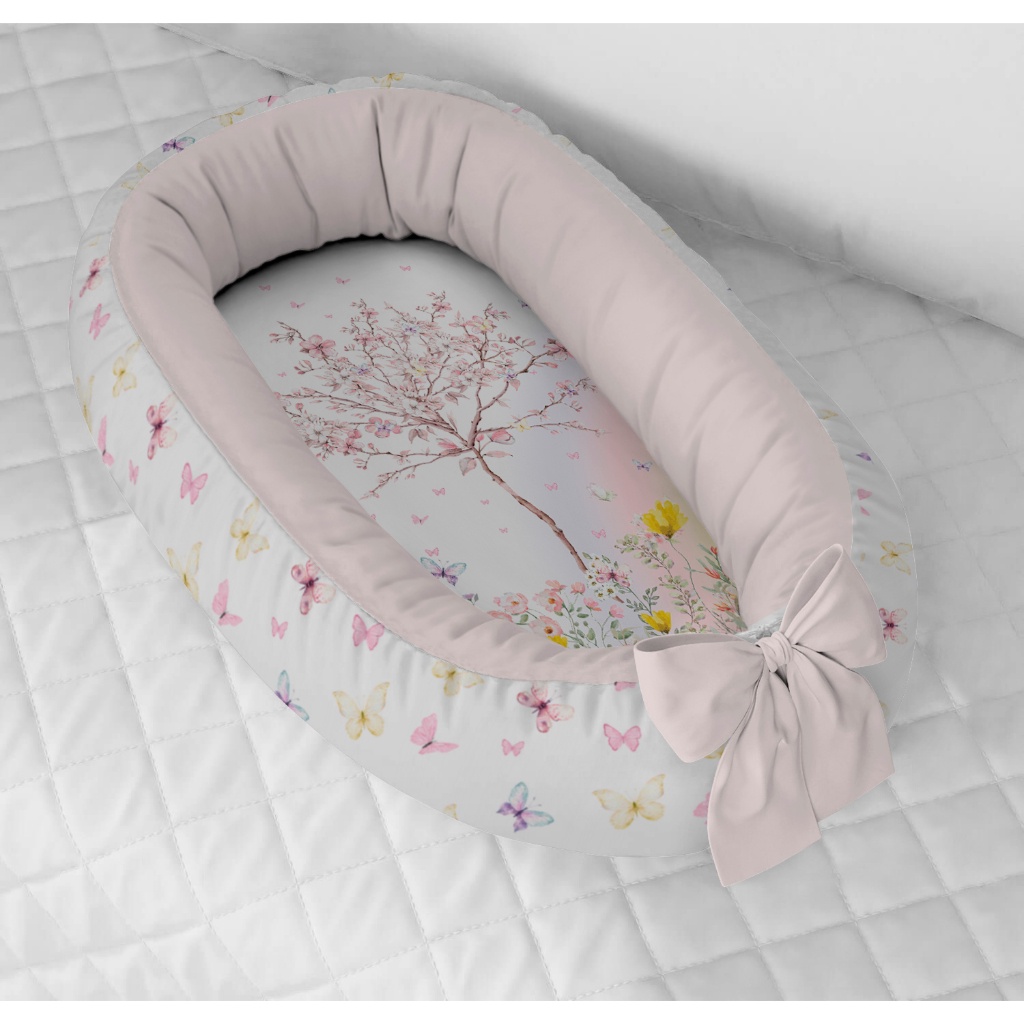 Ninho Redutor Infantil Arco-iris Arvore Borboleta 100% Algodão N463 ...