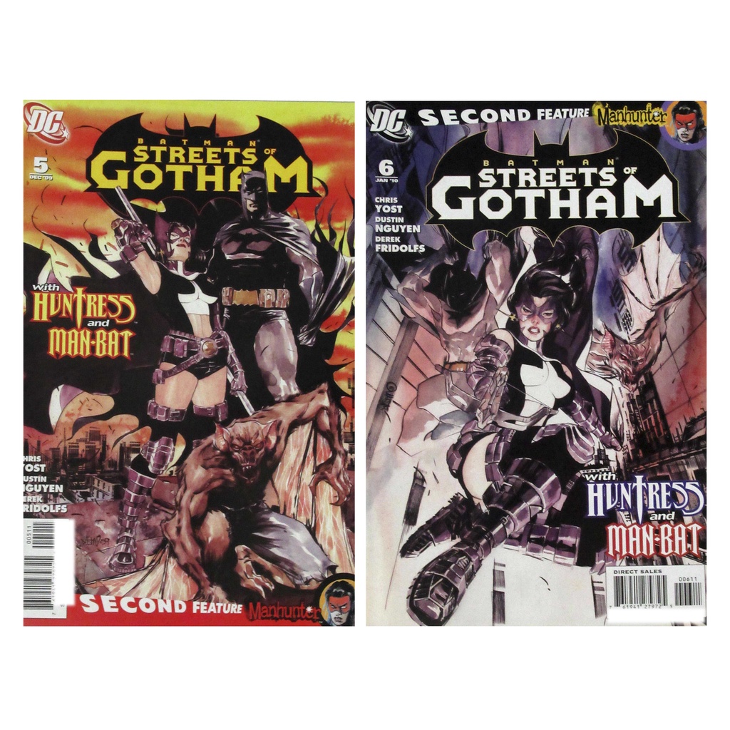 Hq DC Batman Streets of Gotham 5 e 6 - Leviathan - Importada - 2009 | Shopee Brasil