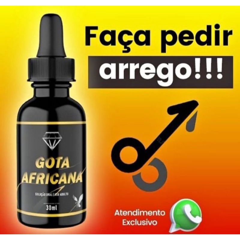 1X GOTA AFRICANA ORIGINAL 30ML | Shopee Brasil