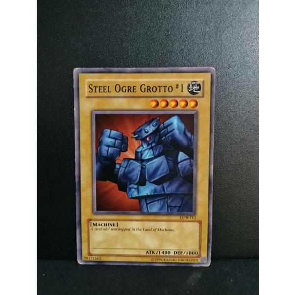 yu-gi-oh steel ogre grotto 1 comum | Shopee Brasil