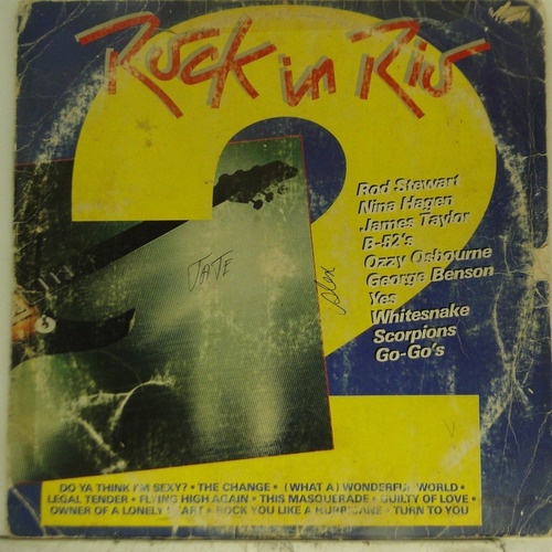 Lp Rock In Rio 2 - Coletânea - Re009 | Shopee Brasil